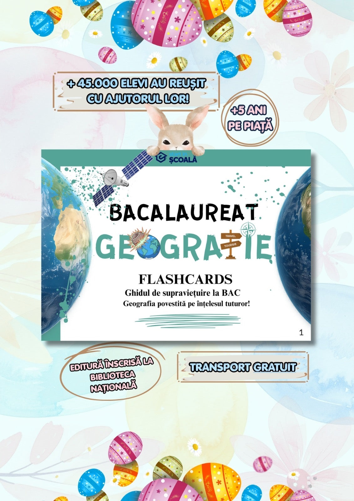 Culegere Geografie - BAC 2026 | StartÎnȘcoală